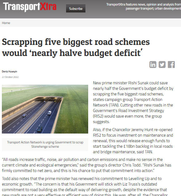 Media coverage – Transport Action Network